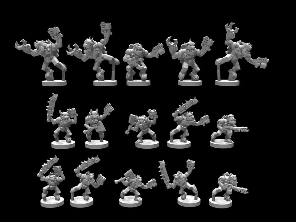 Tabletop Fix: Vanguard Miniatures - New 6mm Skinnerz Preview