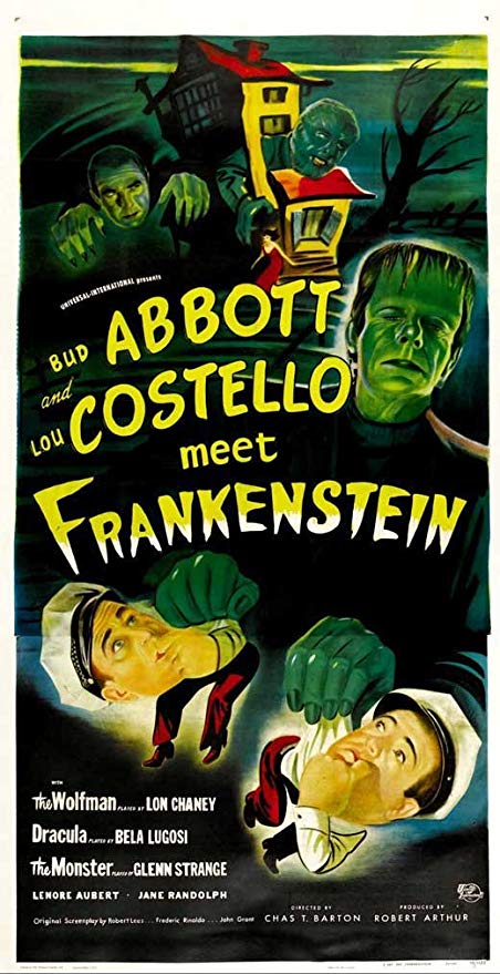 Bloody Pit of Rod: ABBOT & COSTELLO MEET FRANKENSTEIN (1948) Poster Art