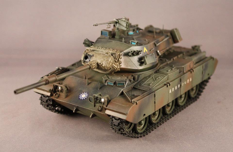 大光明株式會社: 范姜吉姆 's 1/35 中華民國 海軍陸戰隊 M41D (棚拍版)