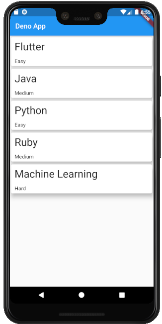 Create Your First Api Using Deno And Fetch All The Data From Api In The Flutter App Using