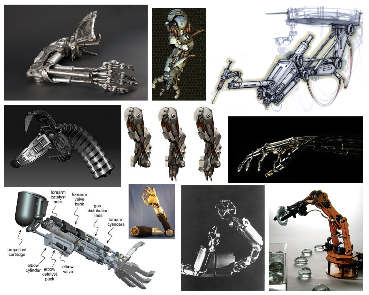 Funny Foibles: Character Development - Robot - Arm