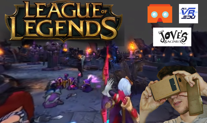 All VR Education: Immersió & #LeagueOfLegends al @JovesSagnier amb @all ...