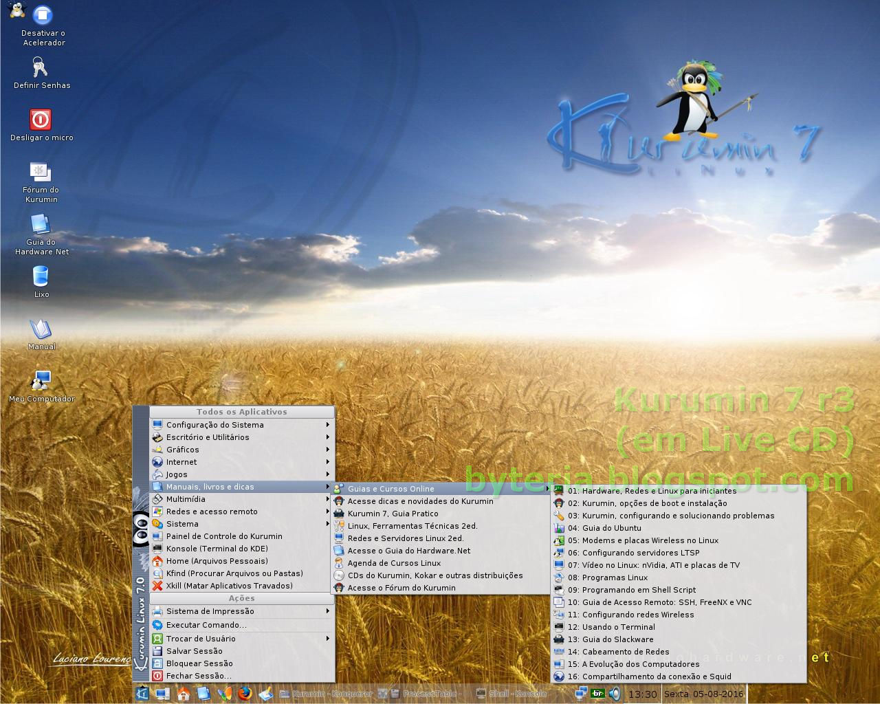 Byteria: Kurumin Linux (2003-2008)