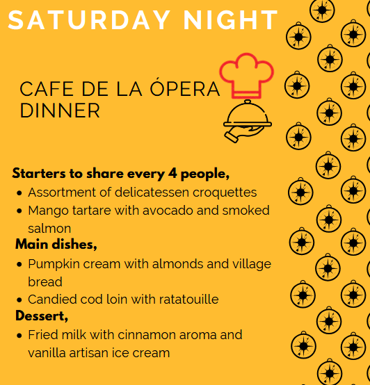 The Gala Dinner Menu