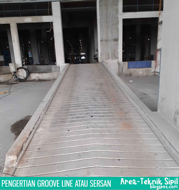 Pengertian Groove Line atau Sersan Berserta Fungsinya ~ Area TEKNIK SIPIL