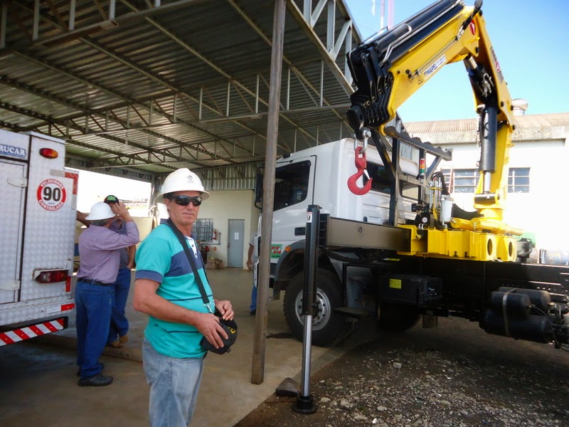 CET Treinamento: Curso Operador de Guindaste na Celesc