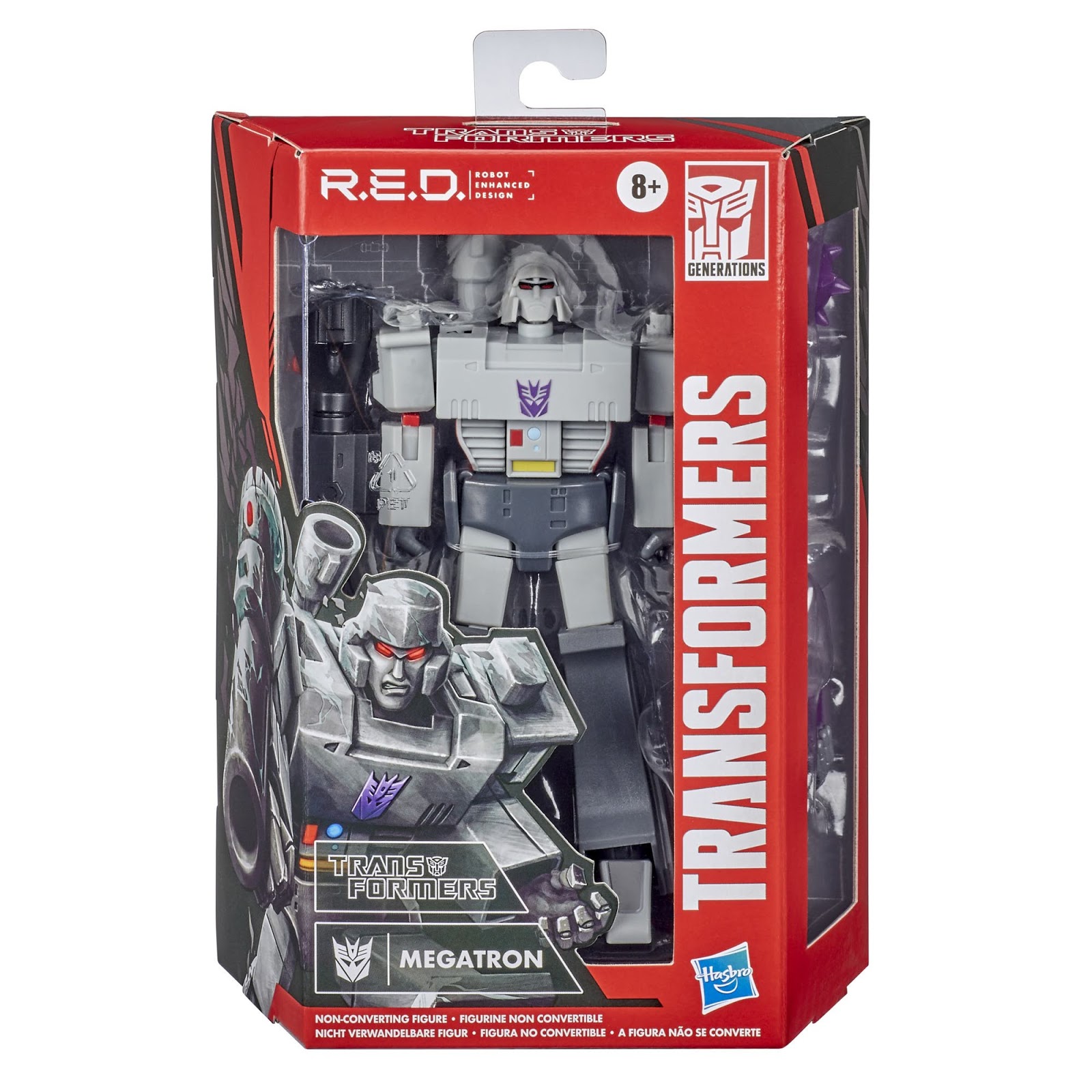 Transformers Red Soundwave and packaging non transformable figures by ...