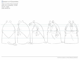 Living Lines Library: Ernest et Célestine (2012) - Character Design