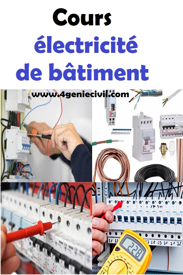 Cours électricité de bâtiment à télécharger en PDF