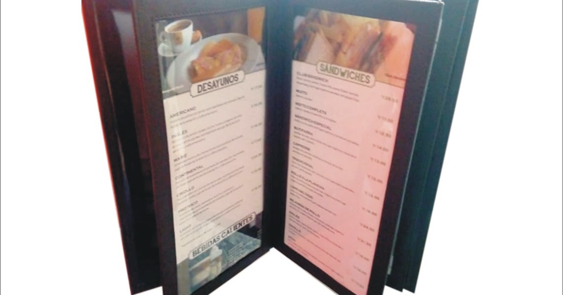 PORTA MENU CARTAS DE FERNANDO MENDOZA RUC 10079569360: CARTAPACIOS FACTORY