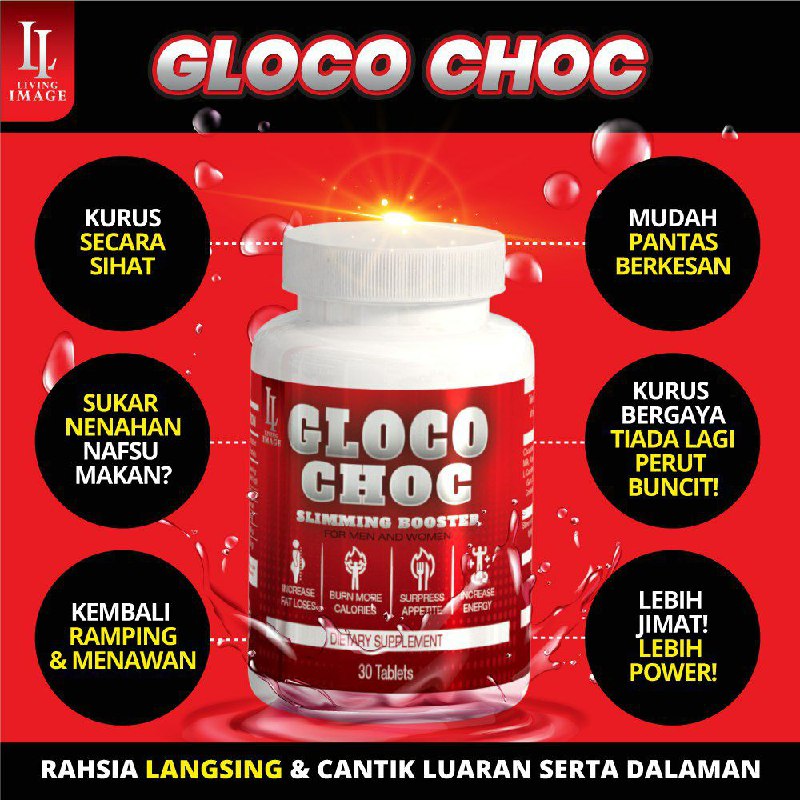 GLOCO CHOC | PRODUK KURUS PALING VIRAL: Kebaikan Gloco Choc