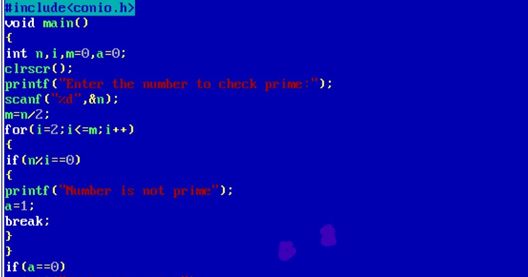 How to make Prime number checking programm in c language