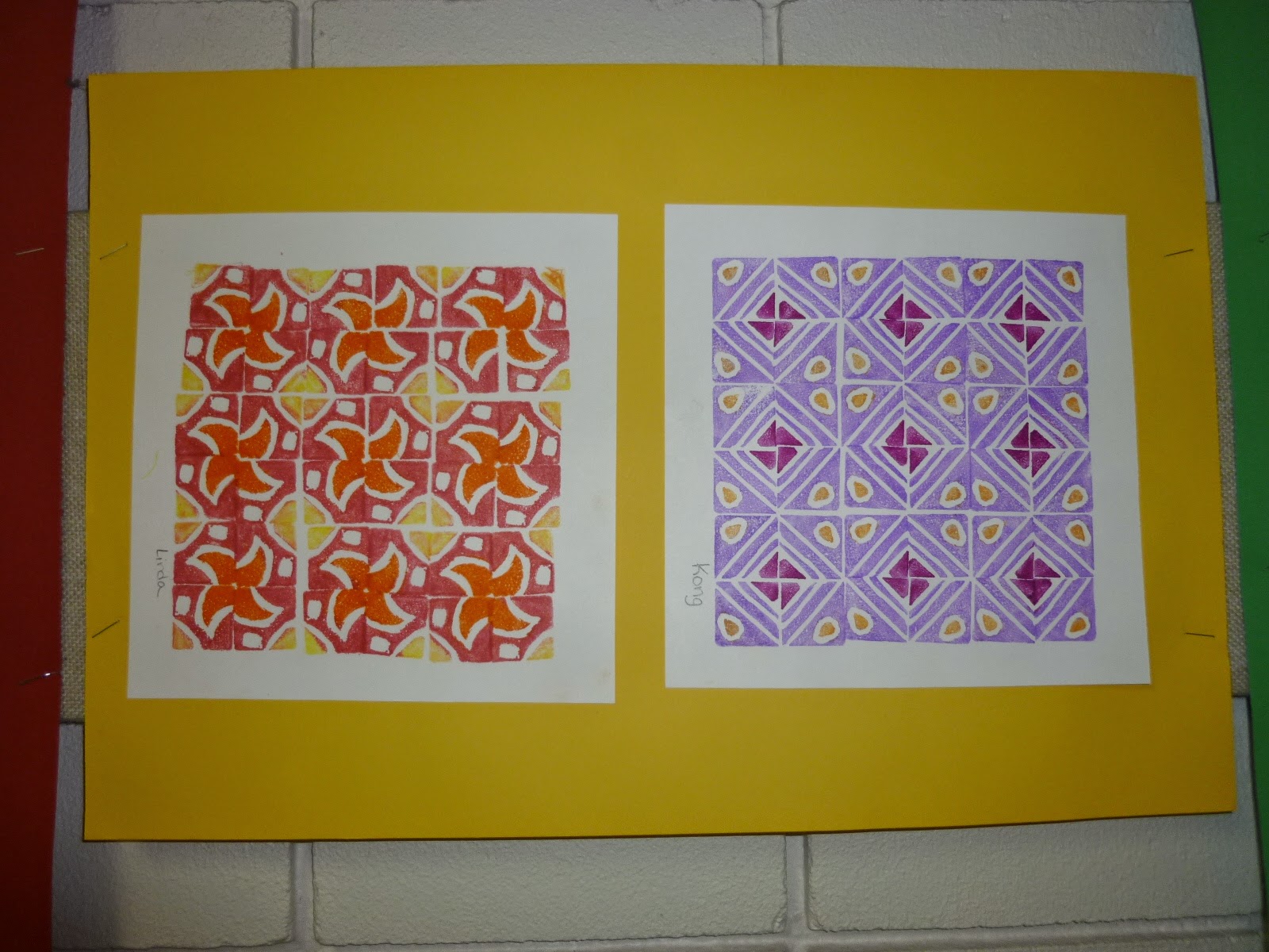 Mrs. Werner's Art Room: 5th Grade Printmaking