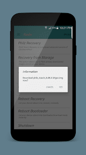 Cara Flashing Custom Recovery dengan Rashr | Tips Internet baik