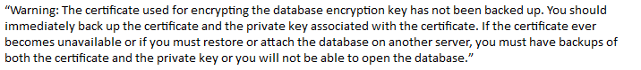 Know About Transparent Data Encryption (TDE) in SQL Server - .Net Core ...