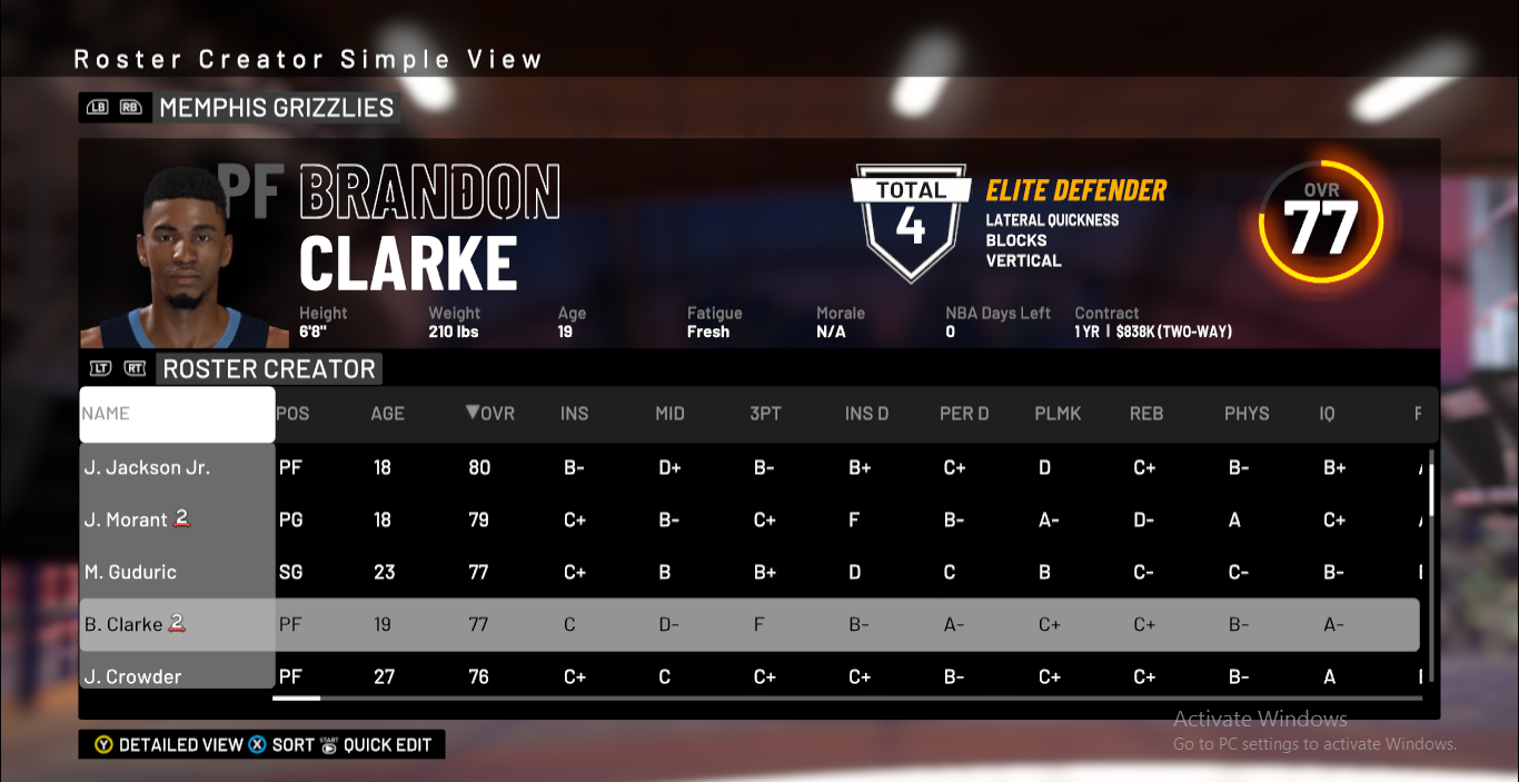 2KSPECIALIST'S NBA 2K19 ROSTER UPDATE 7.24.19 [FOR 2K19]