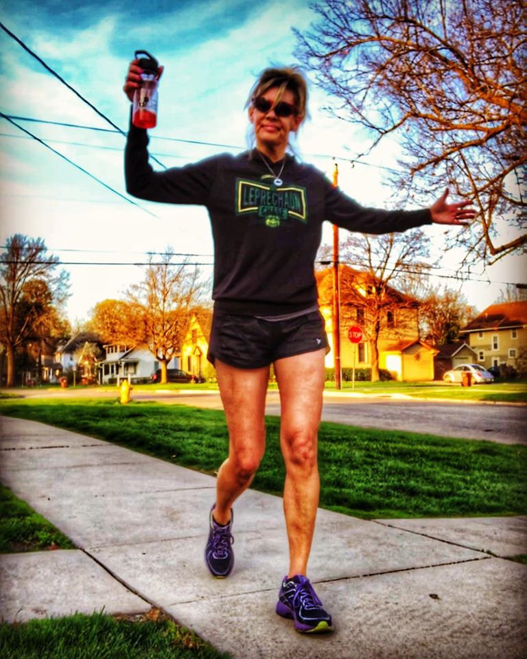 Running on the Fly: Upright and Vertical (sort of)