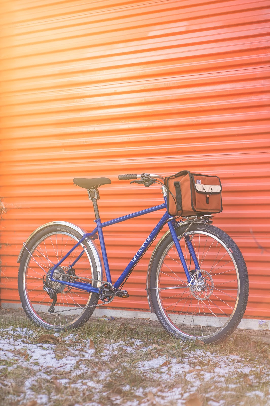 The Velo ORANGE Blog: Jay's All Terrain Piolet in Classic Blue