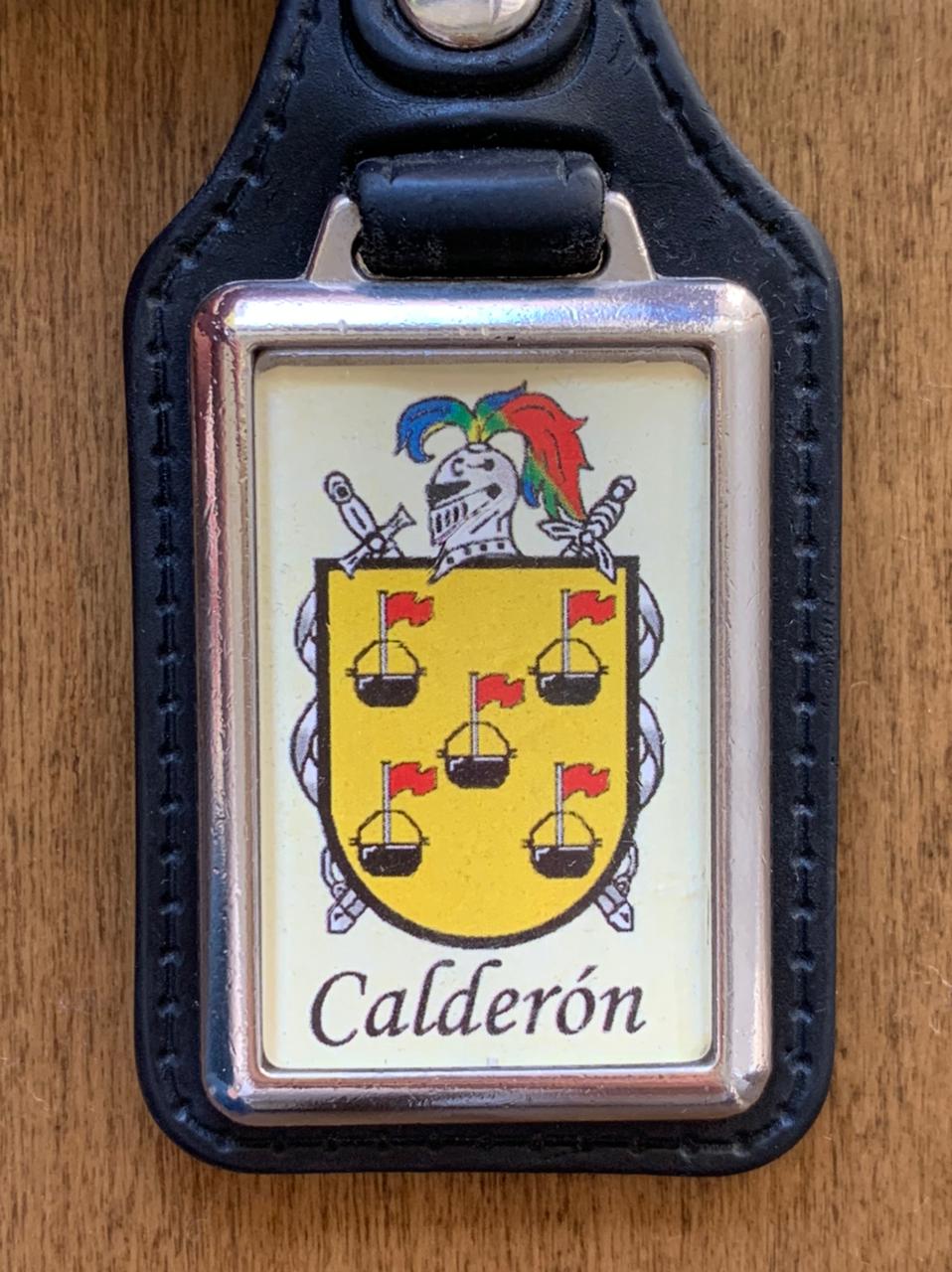 Heráldica en la Argentina: Escudo de los Calderón