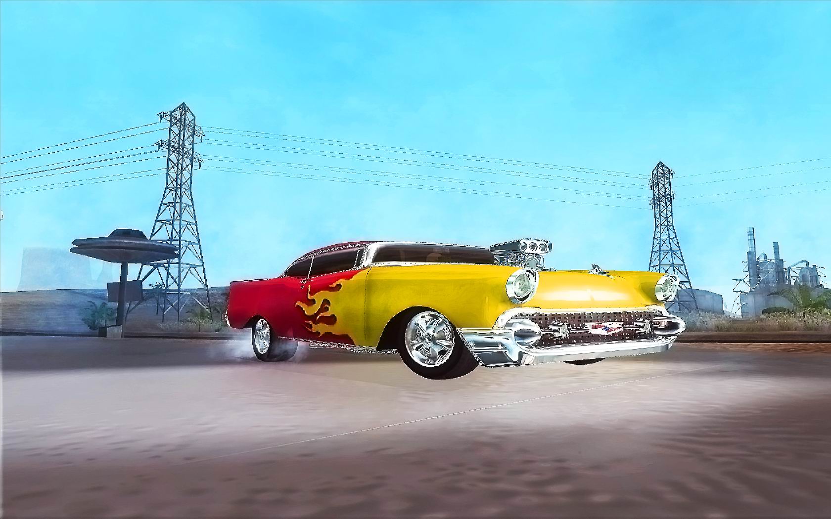 GTA SA CARS: 1957 Chevrolet Bel-Air Bomber BFS HD next version