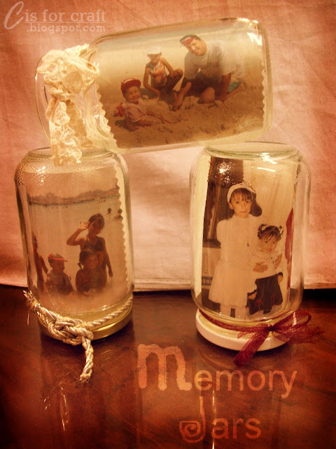 C is for CRAFT!: Memory Jars