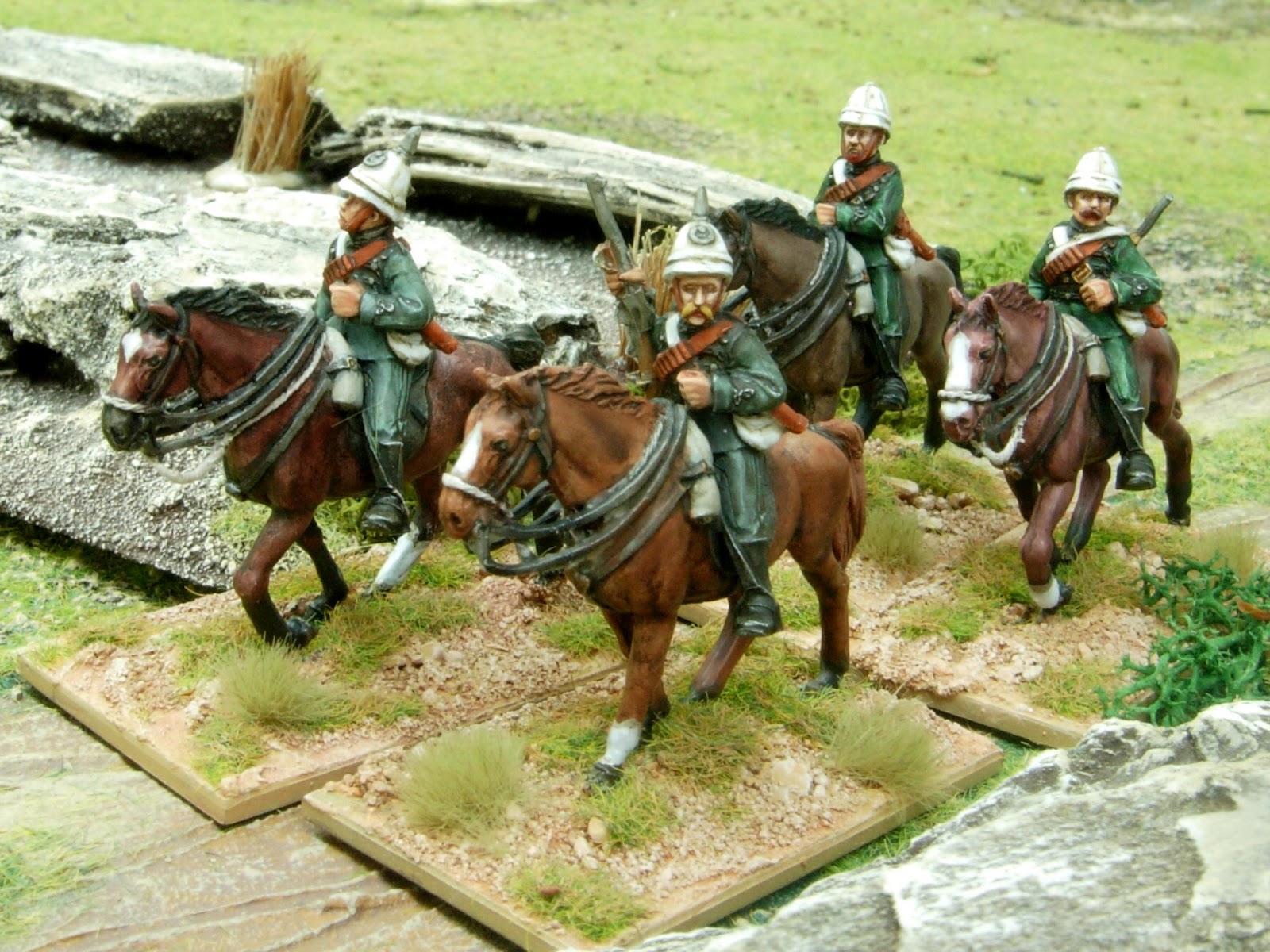Wargaming with Silver Whistle: Buffalo Border Guard & Newcastle Mounted ...