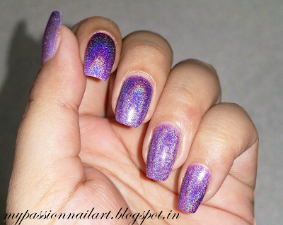 Nail Art My Passion: Born Pretty Holo Polish #11 Swatch & Review
