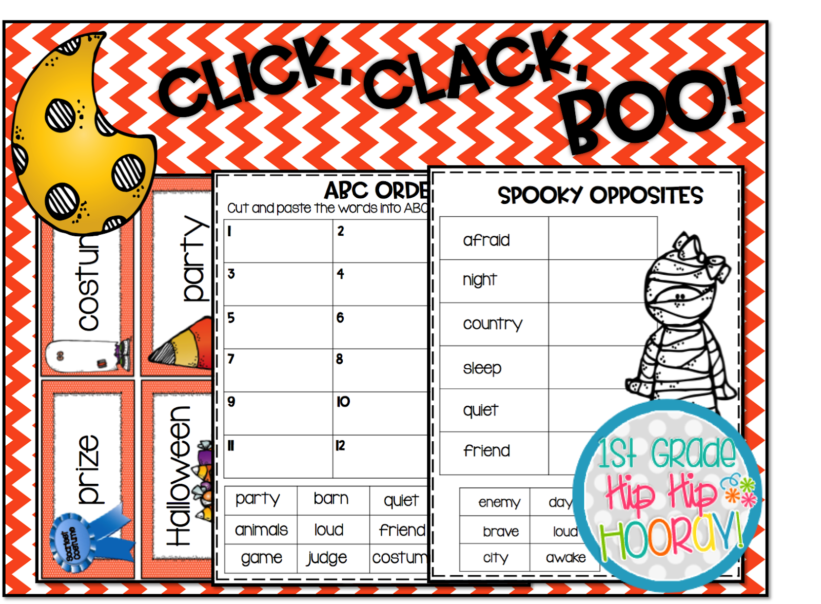 1st Grade Hip Hip Hooray!: Click Clack Boo...Doreen Cronin