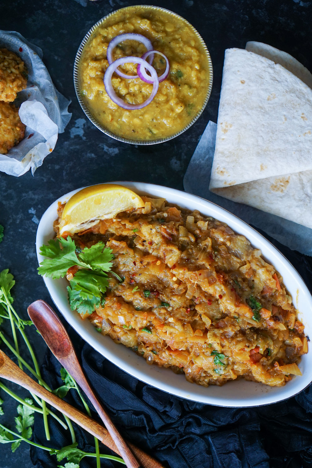 Baingan Bharta | Eggplant Roasted Curry | Pakistani Food | Hungry for ...