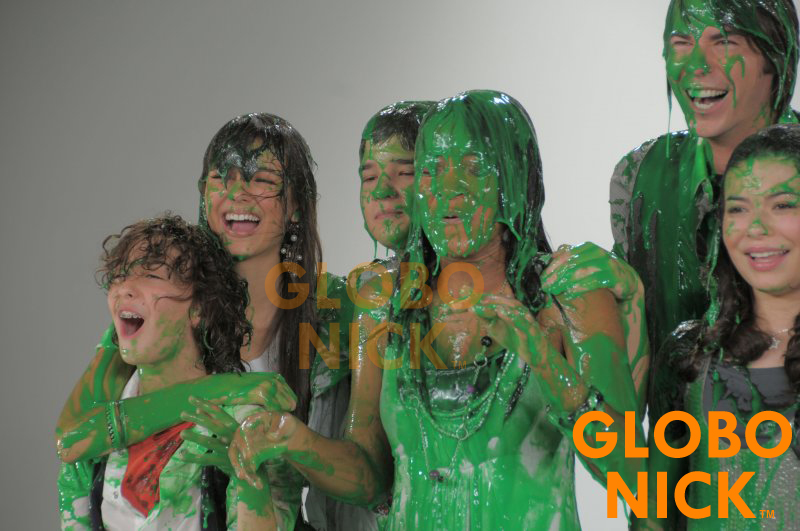 Fotos detrás de escenas de la Promo de Slime Prte 1 ~ Globo Nick ...
