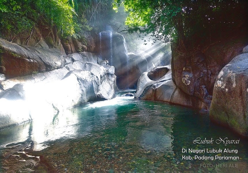 NYARAI WATERFALL GREEN CANYON - Sumatra Discovery