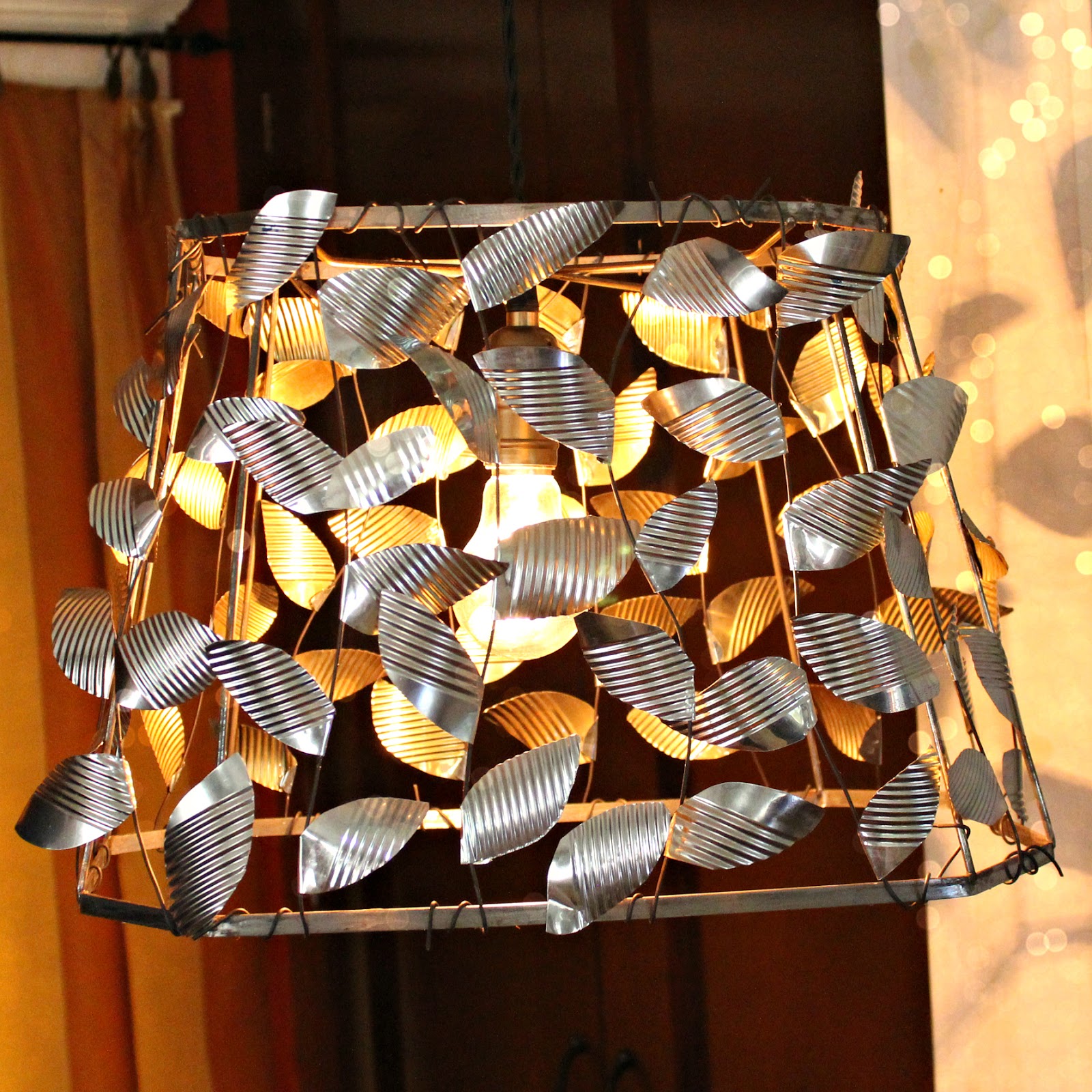 Mark Montano: Tin Can Chandelier