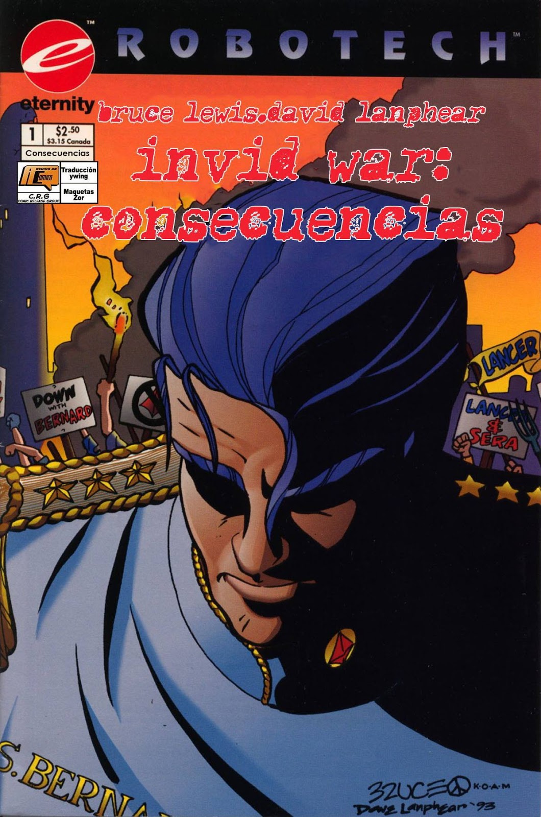 Invid War. Consecuencias # 1 (de 13) - ROBOTECH/MACROSSComics