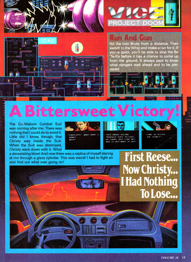 8-Bit City: Vice: Project Doom Review and Nintendo Power Scans