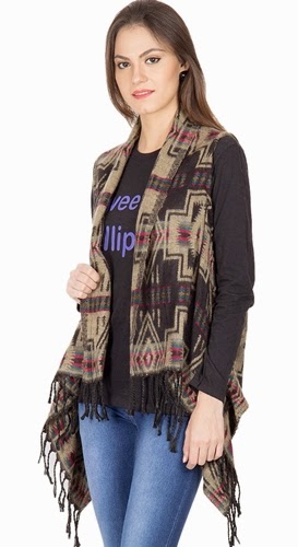 Wool Open Jacket Designs for Girls | Women's Front Open Winter Cardigan ...