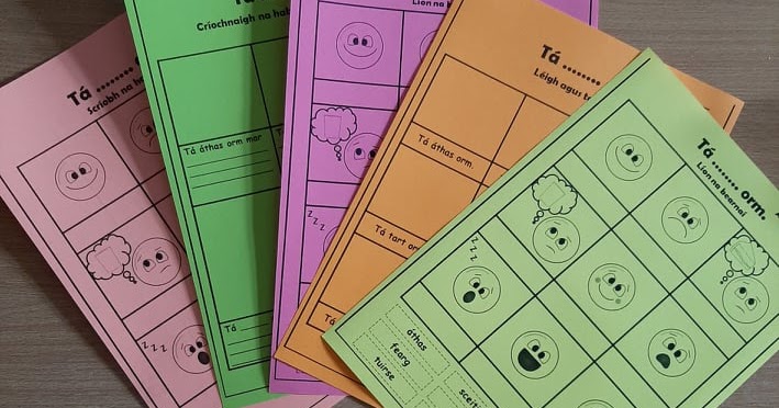 Ms. Forde's Classroom: Gaeilge Mé Féin Sheets