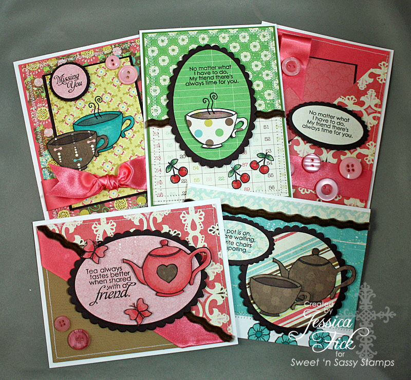 iEmbellish: Tea Time Card kit