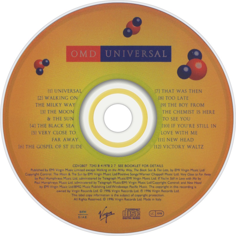 On The Road Again: Orchestral Manoeuvres in the Dark (OMD) "Universal"