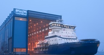 Mar e Marinheiros: Primeiro navio quebra-gelo do mundo movido a GNL