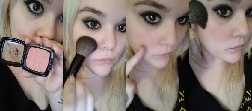 the Cupcake Blondie: Tutorial: Mossy Smokey Eye, Nude Lips, Pink Cheeks