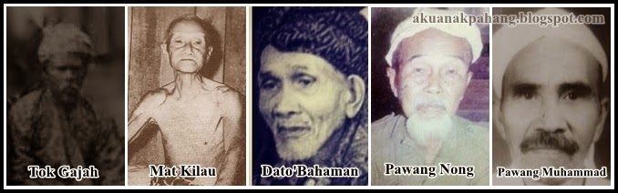 KOLEKSI GAMBAR PAHLAWAN DAN PAWANG PAHANG | AKU ANAK PAHANG