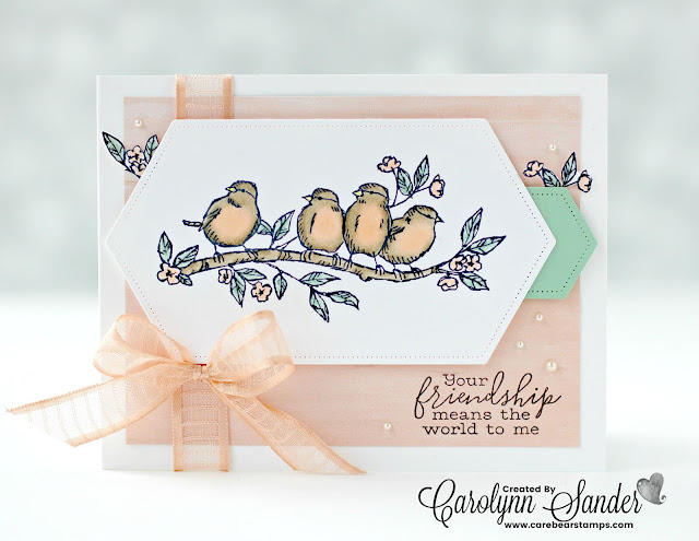 Care Bear Stamps: Stampin' Up! Free As A Bird Stamp Set - #TGIFC216