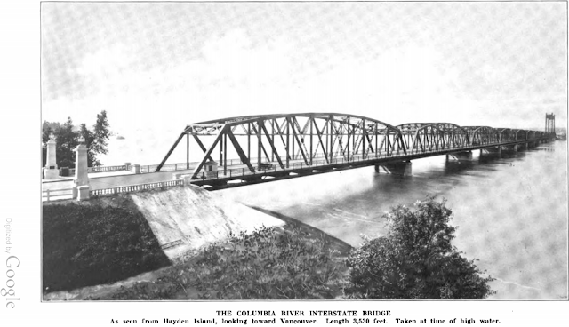Industrial History: The I-5 Bridges over the Columbia River at Portland ...