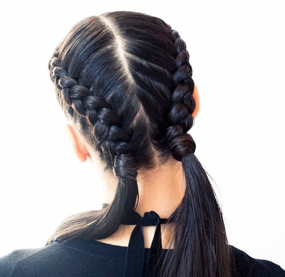 HAIR TRENDS: DOUBLE DUTCH BRAID - Miss Rich