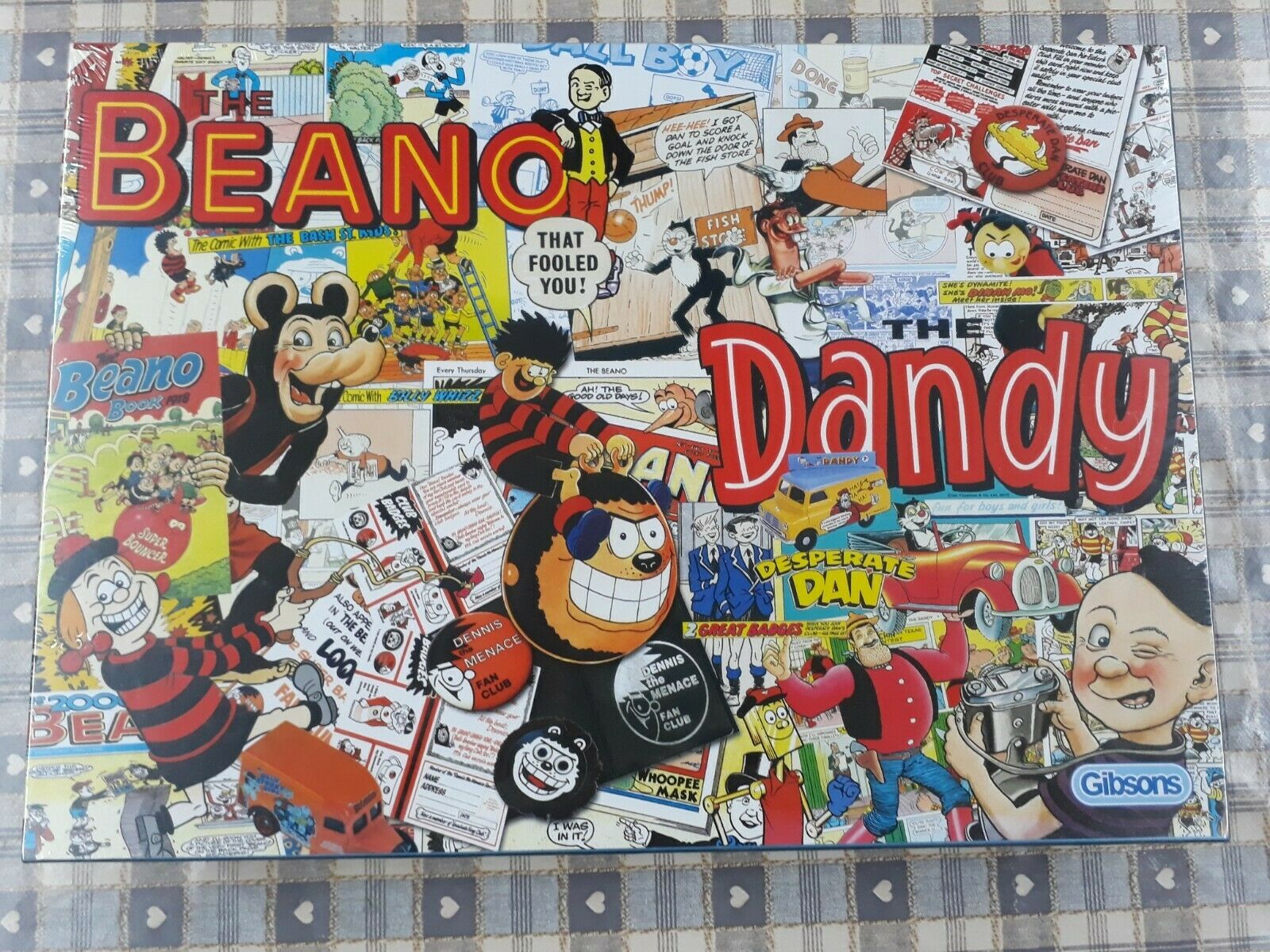 Boys Adventure Comics: UPDATED: The Beano & The Dandy jigsaws