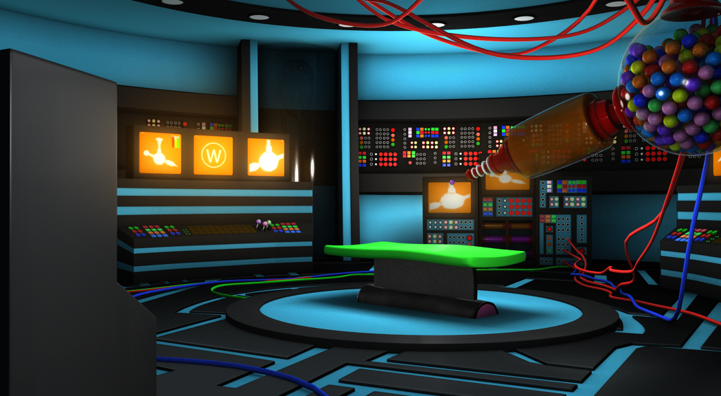 Ethan Clements: Laser Room WIP 01...