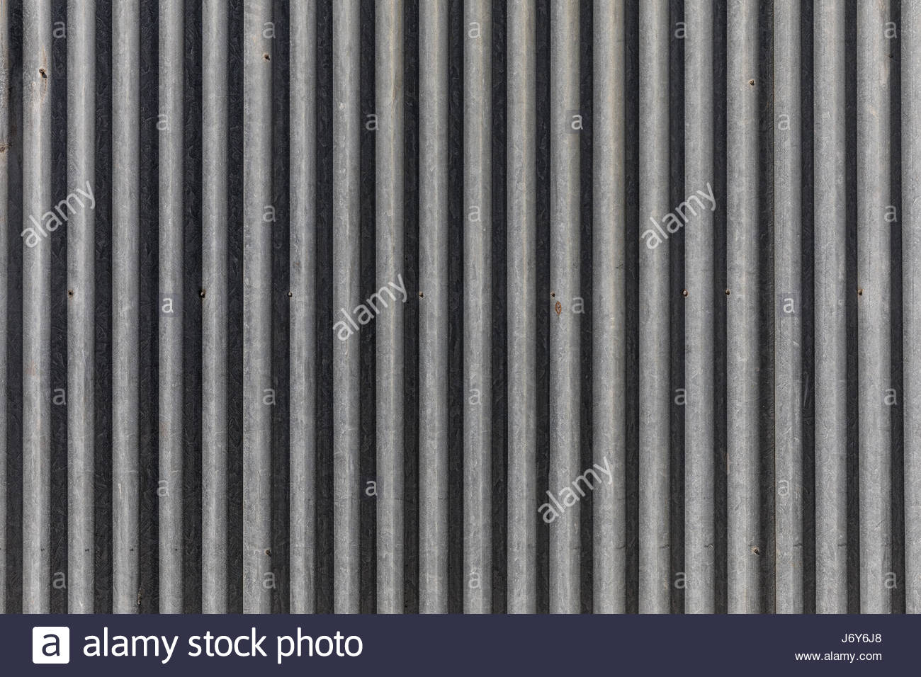 Corrugated Metal Panel Texture - Room Decor