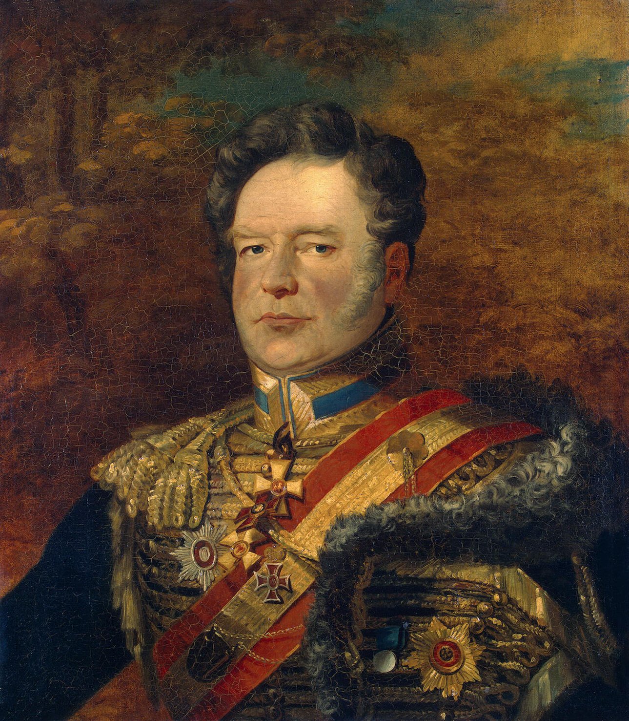 Portrait of Fyodor V. Riediger - George Dawe | Endless Paintings