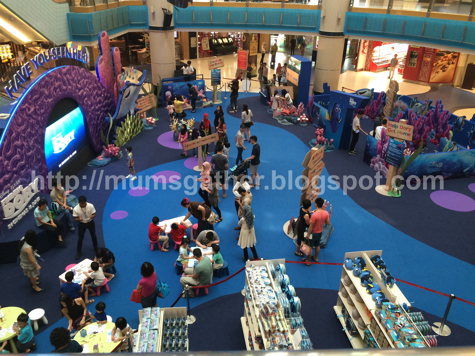 School Holidays Finding Dory Activities and Games At Sunway Pyramid ...
