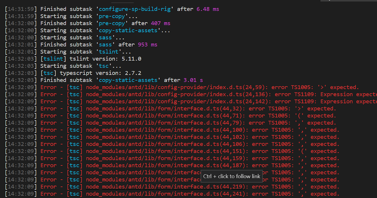 How To Upgrade Typescript Version In A Spfx Solution